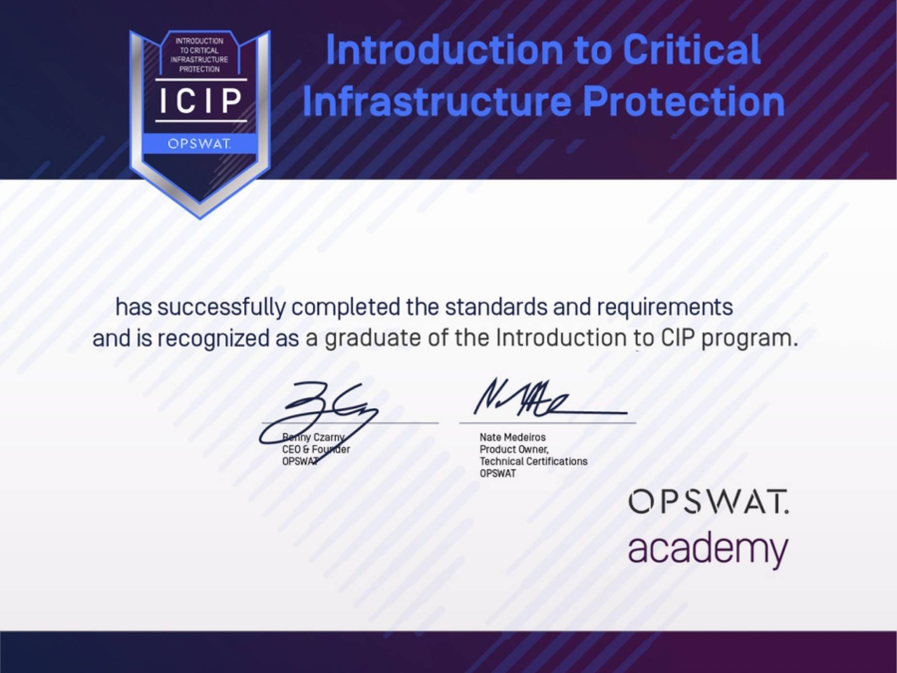 OT Security Training & Certification - OPSWAT Academy